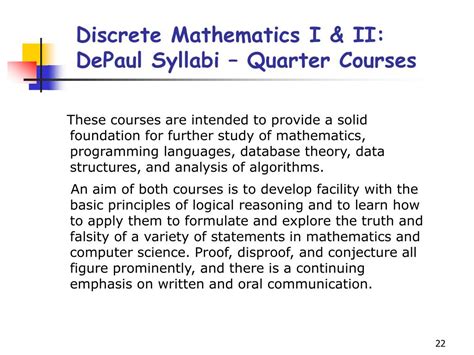 PPT The Role Of Logic And Proof In Teaching Discrete Mathematics PowerPoint Presentation ID