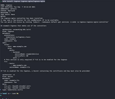 Helm Install Provides Empty Ingressclass Annotation In Notes · Issue 7607 · Kubernetesingress