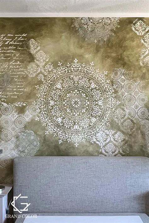 დეკორატიული სტენსილები დეკორატიული ლესვის განსვხვავებული