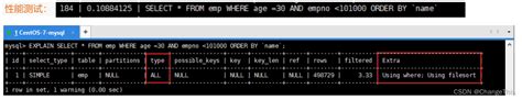 Mysql索引优化using Index Condition Csdn博客