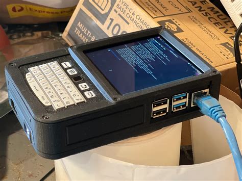 Blackberry Pi Pi Based Kali Linux Handheld By Taylor Hay Makerworld