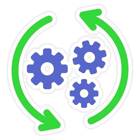 premium vector setting process icon