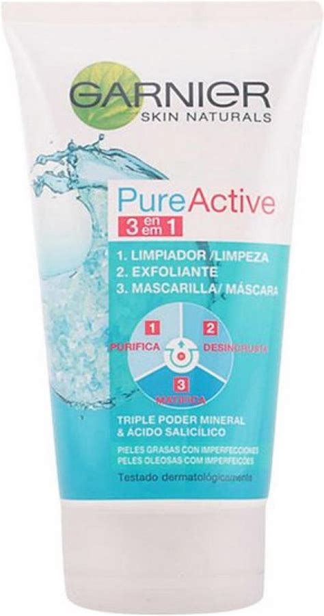 Garnier - Gezichtsreinigingsgel Pure Active Garnier - Unisex ...