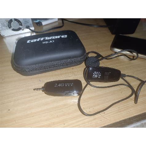 Jual MICROPHONE MIC CLIP ON WIRELESS UHF PRANK VLOG UNTUK SMARTPHONE HP MIC Shopee Indonesia