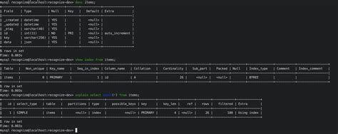 Mysql Why Select Count Not Using Index In Database While Using