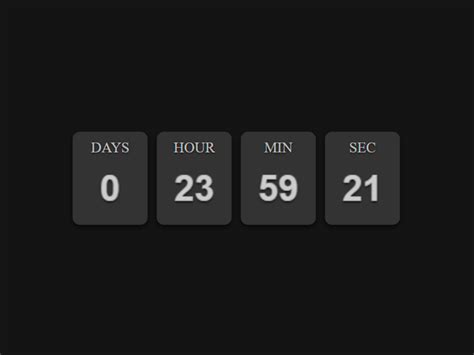 Javascript Canvas Countdown Timer — Codehim