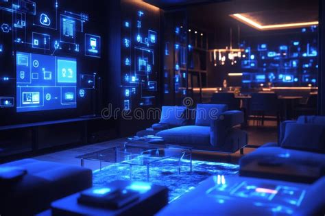 Modern Smart Home Components Management System Ai Augmented Reality