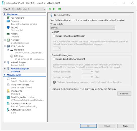 How To Set Up A NAT Network With Subnets In Hyper V
