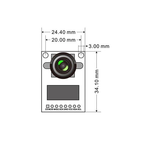 Arducam 2 Mp Mini Module Camera Shield With Ov2640 Lens For Arduino Buy