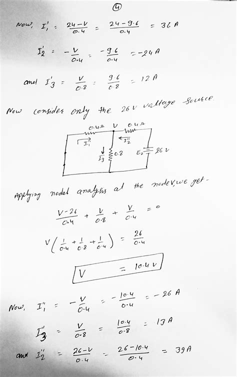 [solved] a kirchhoff s law b maxwell s mesh c superposition theorem
