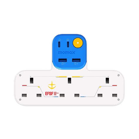 Momax 1 Charge Work Flow T Shaped Extension 3 Outlet With Usb Suburban