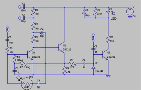 Simple Volume Control Circuit Diagram