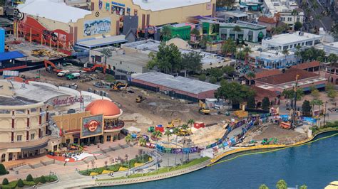 New Aerial Photos Show Construction Progress Of New Roller Coaster At
