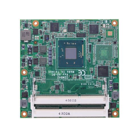 Com Express Type 6 Compact Module With Intel Atom E3845 Cem843