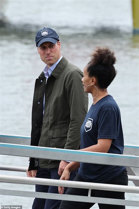 William The Hunk Is Back Prince Of Wales Earns New Legion Of Admirers As He Wades Through Water