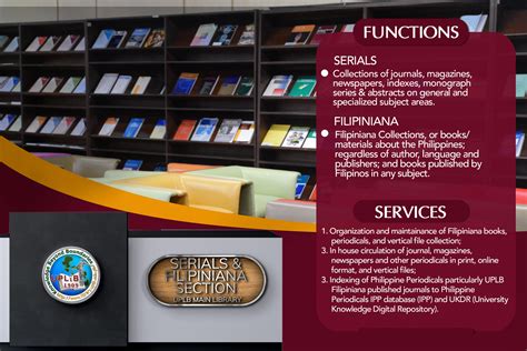 Sections And Their Functions University Library