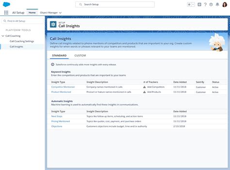 Set Up Einstein Conversation Insights Unit Salesforce Trailhead