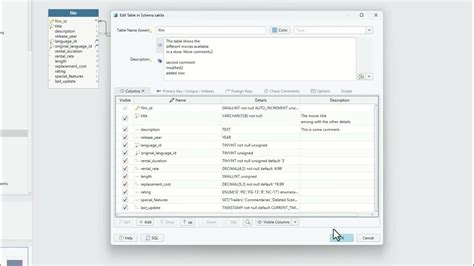 Generate Database Html5 Documentation Using Dbschema Youtube