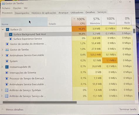 Background Task Host Using 90 Cpu Rsurface