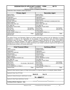 Fillable Online 23 Printable Fema Application Form Templates Fillable Fax Email Print