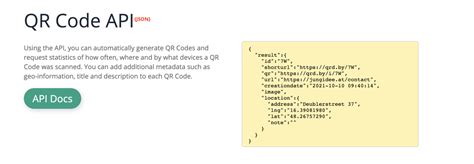 11 Qr Code Apis To Generate Codes In Seconds Geekflare