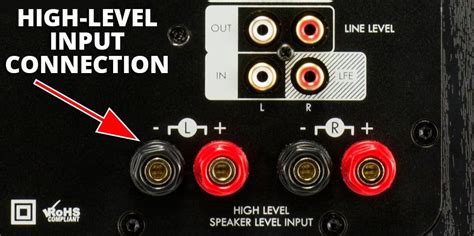 How To Connect A Subwoofer Low High Level Connections Artofit