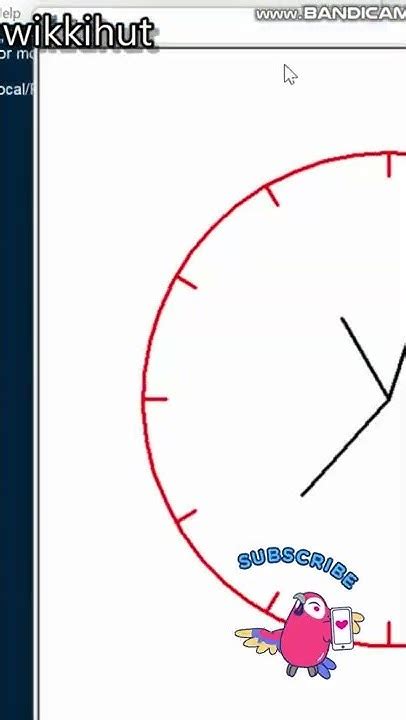 How To Create Analog Clock In Python Shorts Python Turtle Code Is
