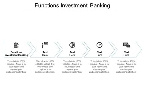 Functions Investment Banking Ppt Powerpoint Presentation Professional Gallery Cpb Powerpoint
