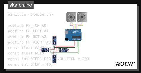 Dualaxissolarpanel Wokwi Esp32 Stm32 Arduino Simulator