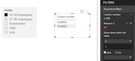 Solved Re Result Of Multiple Select In Slicer Should Mat
