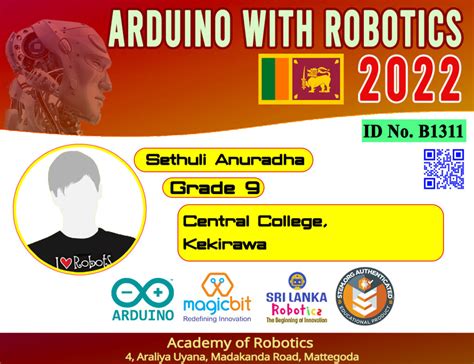 Sethuli Anuradha Arduino Robotics B L Copy Sri Lanka Robotics Education