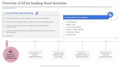 Leveraging Artificial Intelligence Overview Of Ai For Banking Fraud