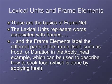 ppt semantic frames framenet powerpoint presentation free download