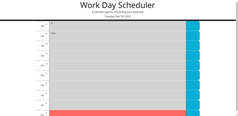 Github Dmagzzzthird Party Apis Challenge Work Day Scheduler 5hw
