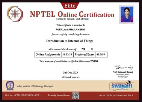 Iot Internetofthings Nptel Maha Lakshmi Pokala