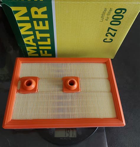 C27009 Воздушный фильтр MANN FILTER | Запчасти на DRIVE2