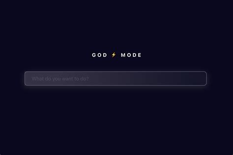God Mode Technology Science And Other News