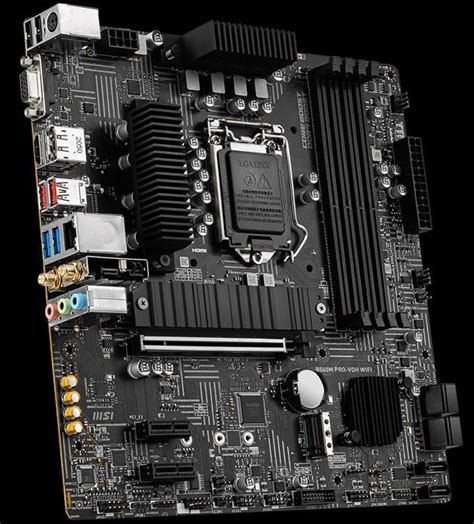 Msi B M Pro Vdh Wifi Desktop Motherboard Intel Chipset Socket Lga Hdmi Displayport