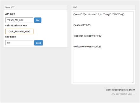 GitHub Easysocket Easysocket Asp Net Mvc Example