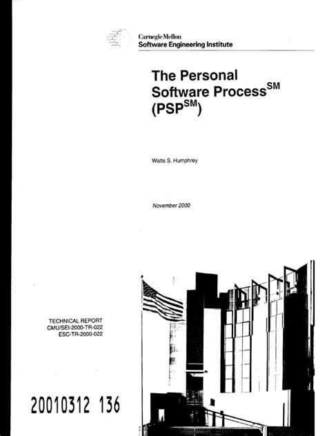 Personal Software Process Pdf Software Engineering