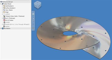 Sheet Metal Refold Not Acting As Expected Autodesk Community