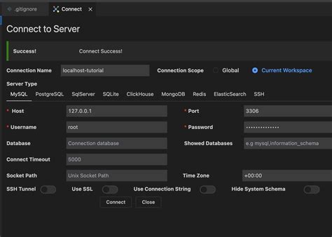 set up a mysql database with a prisma schema create queries using