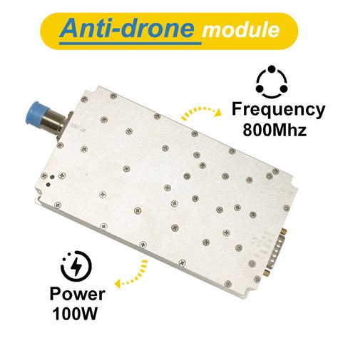 800mhz 100w Customized Portable Rf Power Amplifier Module With Rs485 Communication For Anti Uav