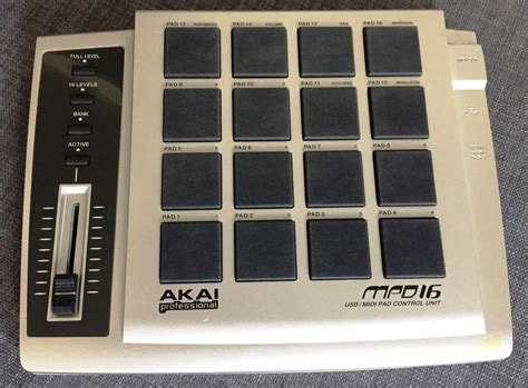 MPD16 Akai Professional MPD16 Audiofanzine