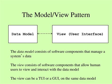 Fundamentals Of Programming I The Model View Controller Design Pattern Ppt Download