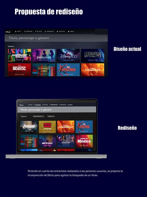 Rediseño Ux Ui Disney Plus Web Coder House 41 Images Behance