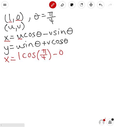 Solved The Coordinates Of A Point In The Uv Coordinate System Are Given