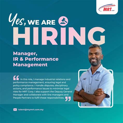 mass rapid transit corporation on linkedin join the mrt team are you