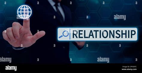 Sign Displaying Relationship Concept Meaning Developing Business