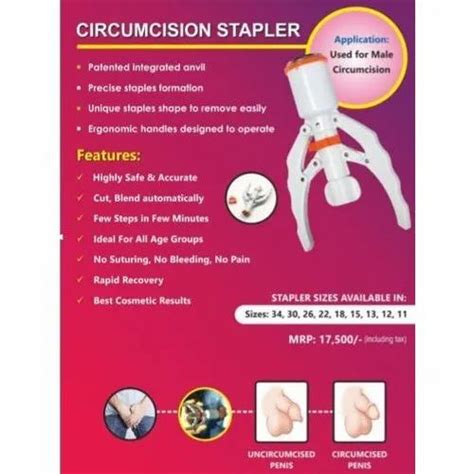Disposable Circumcision Stapler at Rs 8000/unit in Greater Noida | ID: 20986841091